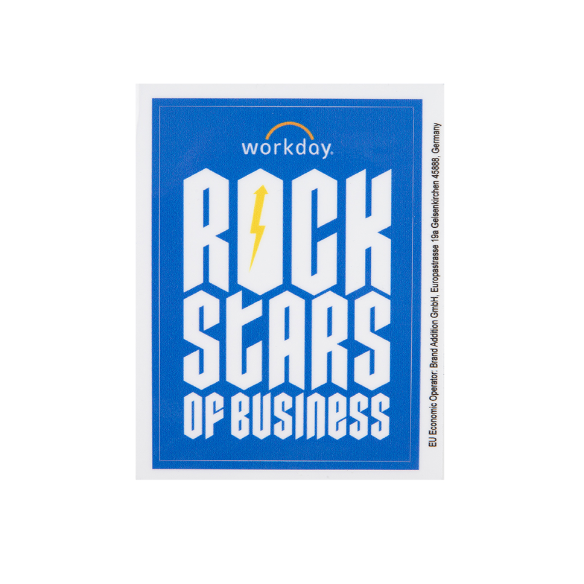 Rock Stars of Business Sticker | Workday Store